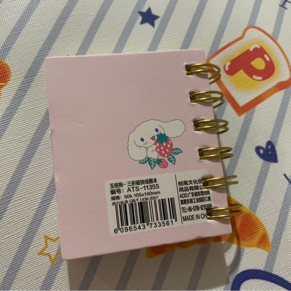 Sanrio | Office | Cinnamoroll Mini Notebook With Magnet Closure | Poshmark